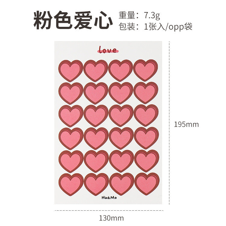 Stickers corazón – Ketrends
